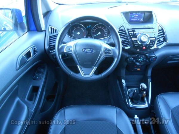 Blue Ford EcoSport 2017 in Viljandi, with an engine capacity of 1.50 L and mileage of 176 thousand km for 9990 €, photo 5 on AUTOMOTO.COM.LV