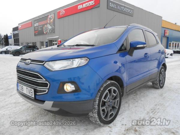 Zils Ford EcoSport 2017 Viljandi, ar dzinēja tilpumu 1.50 L un nobraukumu 176 tūkst. km par 9990 €, foto 1 vietnē AUTOMOTO.COM.LV