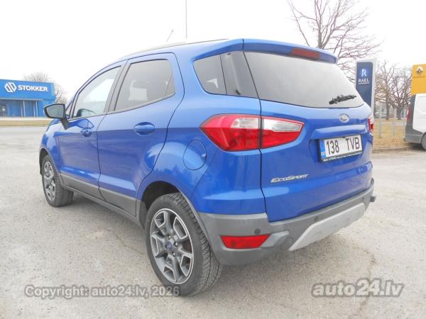 Blue Ford EcoSport 2017 in Viljandi, with an engine capacity of 1.50 L and mileage of 176 thousand km for 8990 €, photo 4 on AUTOMOTO.COM.LV