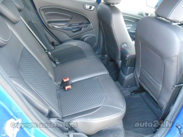 Blue Ford EcoSport 2017 in Viljandi, with an engine capacity of 1.50 L and mileage of 176 thousand km for 8990 €, photo 11 on AUTOMOTO.COM.LV