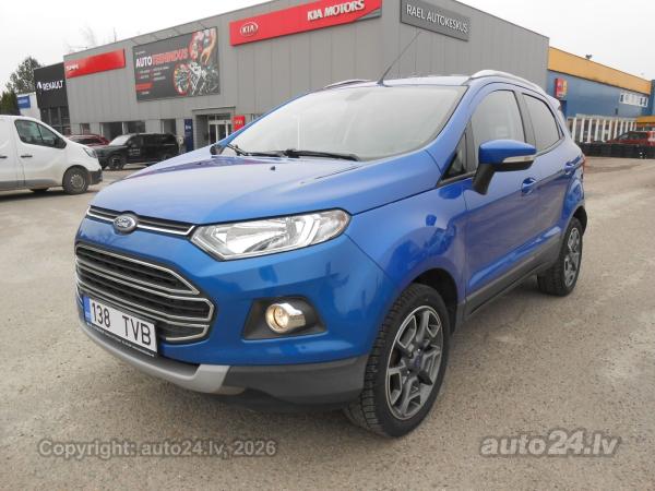 Zils Ford EcoSport 2017 Viljandi, ar dzinēja tilpumu 1.50 L un nobraukumu 176 tūkst. km par 8990 €, foto 1 vietnē AUTOMOTO.COM.LV