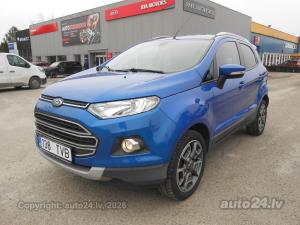 Blue Ford EcoSport 2017 in Viljandi, with an engine capacity of 1.50 L and mileage of 176 thousand km for 8990 €, photo  on AUTOMOTO.COM.LV