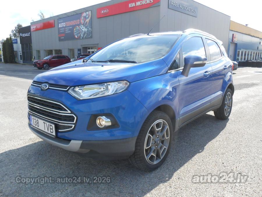 Zils Ford EcoSport 2017 Viljandi, ar dzinēja tilpumu 1.50 L un nobraukumu 176 tūkst. km par 8990 €, foto 1 vietnē AUTOMOTO.COM.LV