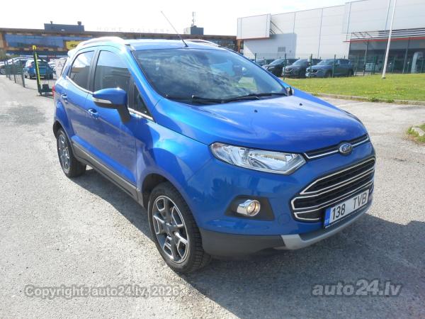 Blue Ford EcoSport 2017 in Viljandi, with an engine capacity of 1.50 L and mileage of 176 thousand km for 8990 €, photo 3 on AUTOMOTO.COM.LV