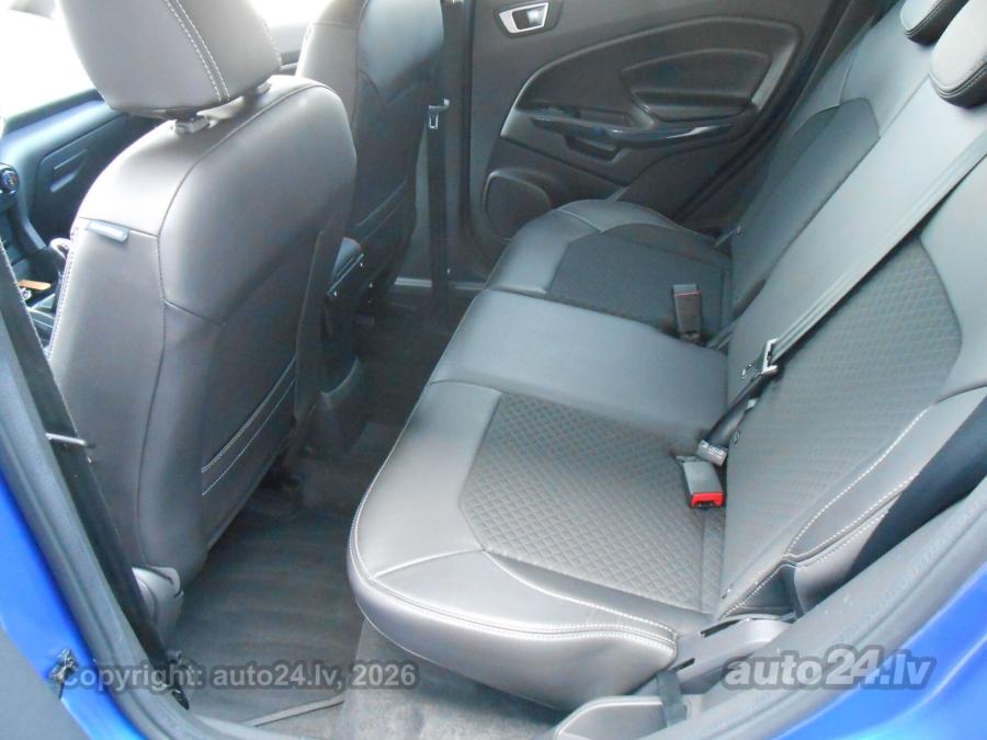 Zils Ford EcoSport 2017 Viljandi, ar dzinēja tilpumu 1.50 L un nobraukumu 176 tūkst. km par 8990 €, foto 10 vietnē AUTOMOTO.COM.LV