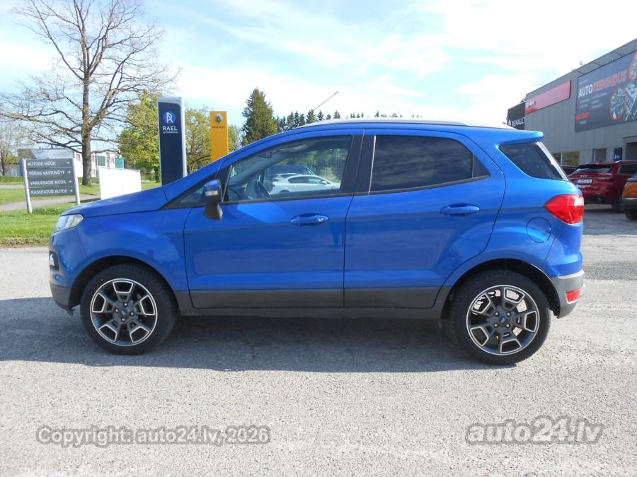 Zils Ford EcoSport 2017 Viljandi, ar dzinēja tilpumu 1.50 L un nobraukumu 176 tūkst. km par 8990 €, foto 17 vietnē AUTOMOTO.COM.LV