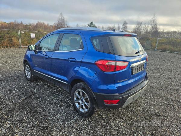 Blue Ford EcoSport 2019 in Tallinn, with an engine capacity of 1.50 L and mileage of 249 thousand km for 7900 €, photo 3 on AUTOMOTO.COM.LV