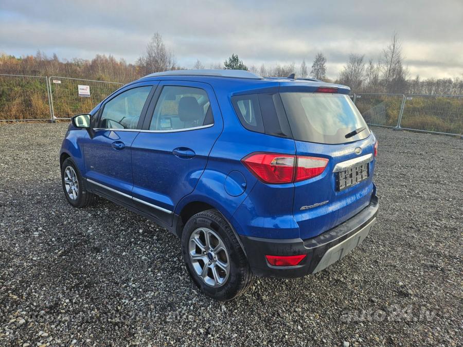 Zils Ford EcoSport 2019 Tallina, ar dzinēja tilpumu 1.50 L un nobraukumu 249 tūkst. km par 7900 €, foto 4 vietnē AUTOMOTO.COM.LV