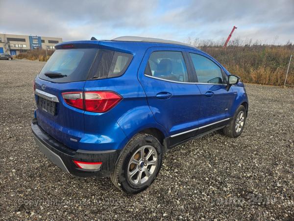 Blue Ford EcoSport 2019 in Tallinn, with an engine capacity of 1.50 L and mileage of 249 thousand km for 7900 €, photo 7 on AUTOMOTO.COM.LV