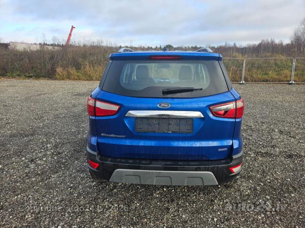 Blue Ford EcoSport 2019 in Tallinn, with an engine capacity of 1.50 L and mileage of 249 thousand km for 7900 €, photo 8 on AUTOMOTO.COM.LV