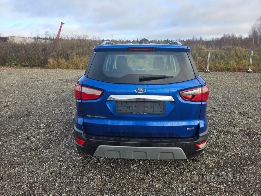 Zils Ford EcoSport 2019 Tallina, ar dzinēja tilpumu 1.50 L un nobraukumu 249 tūkst. km par 7900 €, foto 9 vietnē AUTOMOTO.COM.LV
