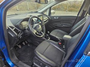 Zils Ford EcoSport 2019 Tallina, ar dzinēja tilpumu 1.50 L un nobraukumu 249 tūkst. km par 7900 €, foto 12 vietnē AUTOMOTO.COM.LV