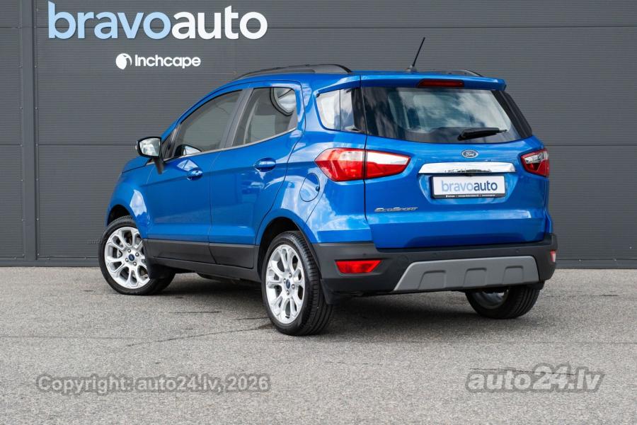 Zils Ford EcoSport 2022 Tartu, ar dzinēja tilpumu 1.00 L un nobraukumu 27 tūkst. km par 13500 €, foto 7 vietnē AUTOMOTO.COM.LV