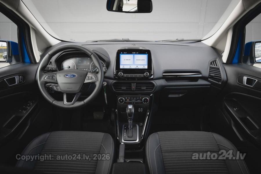 Zils Ford EcoSport 2022 Tartu, ar dzinēja tilpumu 1.00 L un nobraukumu 27 tūkst. km par 13500 €, foto 10 vietnē AUTOMOTO.COM.LV