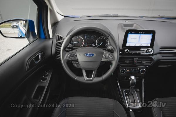 Zils Ford EcoSport 2022 Tartu, ar dzinēja tilpumu 1.00 L un nobraukumu 27 tūkst. km par 13500 €, foto 11 vietnē AUTOMOTO.COM.LV