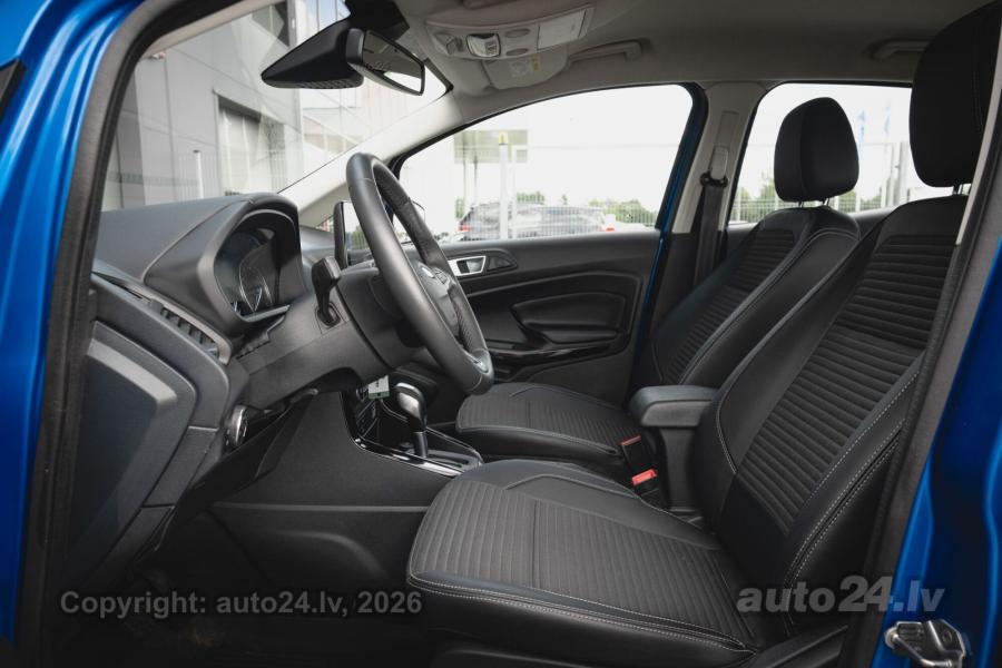 Zils Ford EcoSport 2022 Tartu, ar dzinēja tilpumu 1.00 L un nobraukumu 27 tūkst. km par 13500 €, foto 12 vietnē AUTOMOTO.COM.LV