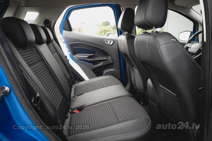 Zils Ford EcoSport 2022 Tartu, ar dzinēja tilpumu 1.00 L un nobraukumu 27 tūkst. km par 13500 €, foto 15 vietnē AUTOMOTO.COM.LV