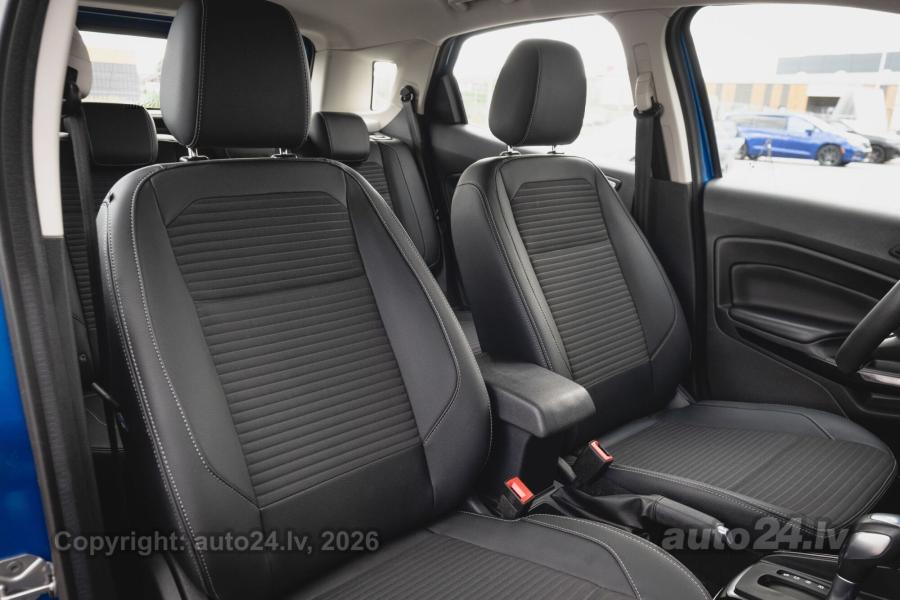 Zils Ford EcoSport 2022 Tartu, ar dzinēja tilpumu 1.00 L un nobraukumu 27 tūkst. km par 13500 €, foto 16 vietnē AUTOMOTO.COM.LV