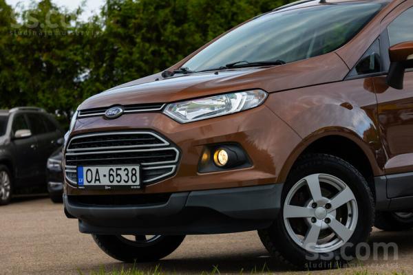 Brown Ford EcoSport 2016 in Jelgava, with an engine capacity of 1.00 L and mileage of 145 thousand km for 7999 €, photo 2 on AUTOMOTO.COM.LV