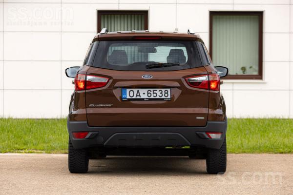 Brown Ford EcoSport 2016 in Jelgava, with an engine capacity of 1.00 L and mileage of 145 thousand km for 7999 €, photo 4 on AUTOMOTO.COM.LV