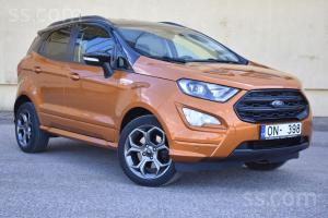 Brūns Ford EcoSport 2018 Talsi, ar dzinēja tilpumu 1.00 L un nobraukumu 125 tūkst. km par 8900 €, foto  vietnē AUTOMOTO.COM.LV