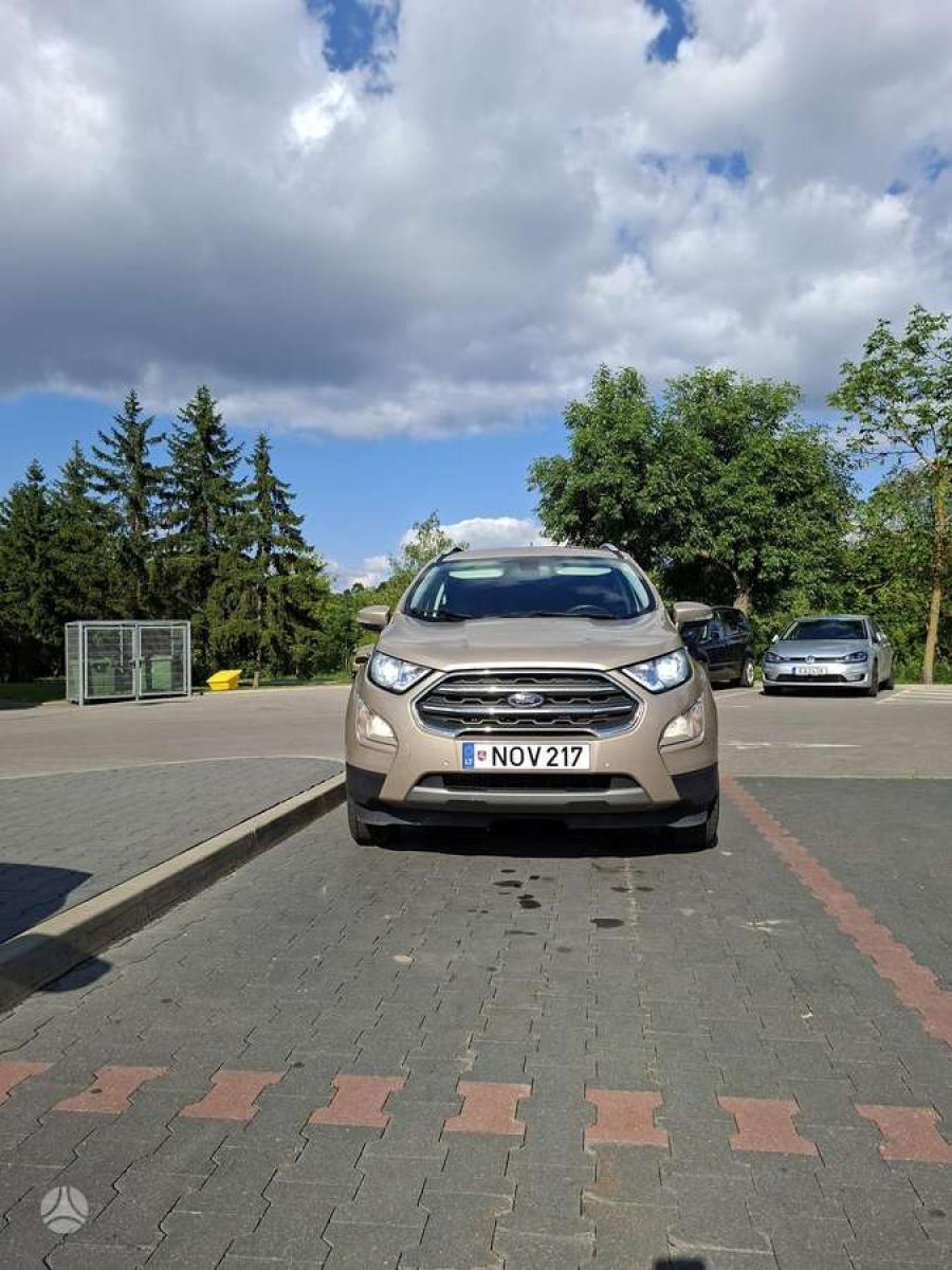Brūns Ford EcoSport 2019 Kauņa, ar dzinēja tilpumu 1.00 L un nobraukumu 105 tūkst. km par 9550 €, foto 1 vietnē AUTOMOTO.COM.LV