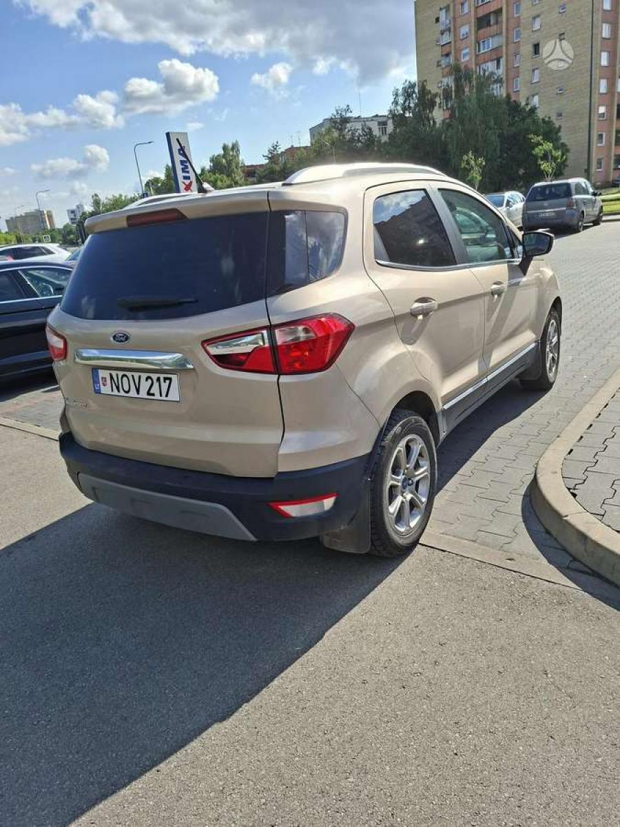 Brūns Ford EcoSport 2019 Kauņa, ar dzinēja tilpumu 1.00 L un nobraukumu 105 tūkst. km par 9550 €, foto 5 vietnē AUTOMOTO.COM.LV
