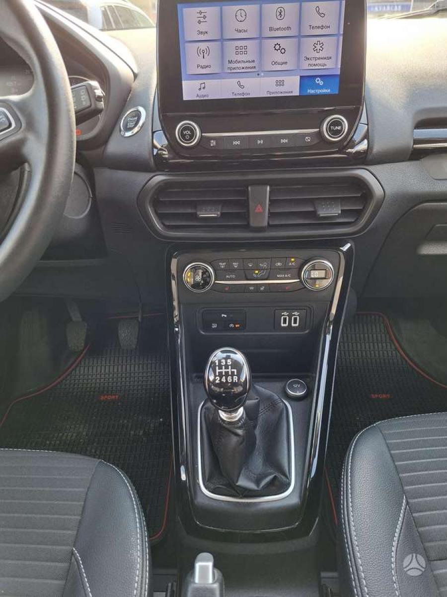 Brūns Ford EcoSport 2019 Kauņa, ar dzinēja tilpumu 1.00 L un nobraukumu 105 tūkst. km par 9550 €, foto 14 vietnē AUTOMOTO.COM.LV