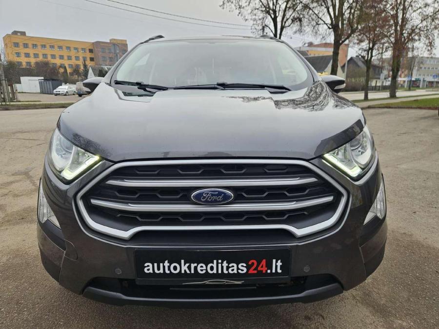 Brown Ford EcoSport 2019 in Siauliai, with an engine capacity of 1.00 L and mileage of 217 thousand km for 10450 €, photo 2 on AUTOMOTO.COM.LV