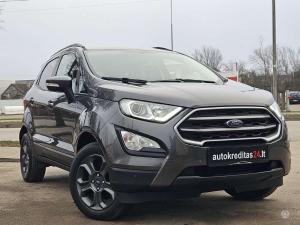 Brown Ford EcoSport 2019 in Siauliai, with an engine capacity of 1.00 L and mileage of 217 thousand km for 10450 €, photo 3 on AUTOMOTO.COM.LV