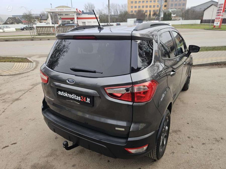 Brown Ford EcoSport 2019 in Siauliai, with an engine capacity of 1.00 L and mileage of 217 thousand km for 10450 €, photo 4 on AUTOMOTO.COM.LV