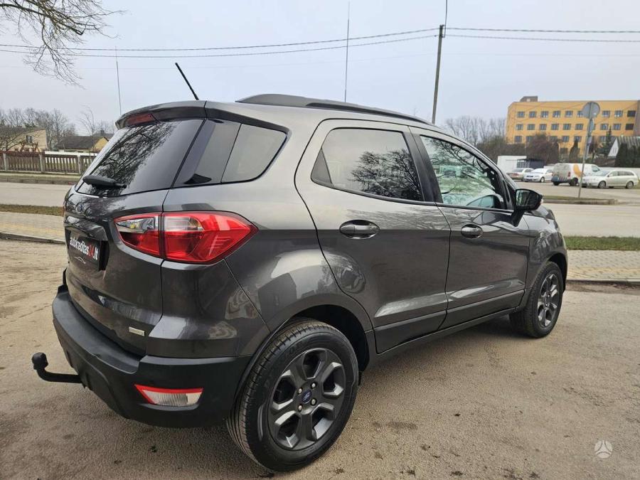 Brown Ford EcoSport 2019 in Siauliai, with an engine capacity of 1.00 L and mileage of 217 thousand km for 10450 €, photo 5 on AUTOMOTO.COM.LV