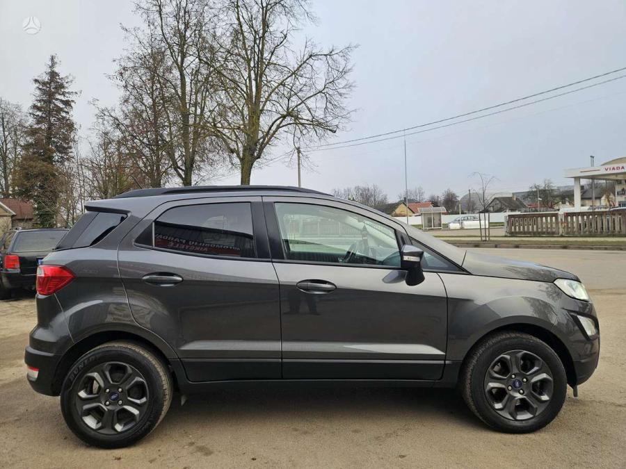 Brown Ford EcoSport 2019 in Siauliai, with an engine capacity of 1.00 L and mileage of 217 thousand km for 10450 €, photo 6 on AUTOMOTO.COM.LV