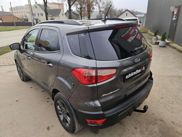 Brown Ford EcoSport 2019 in Siauliai, with an engine capacity of 1.00 L and mileage of 217 thousand km for 10450 €, photo 7 on AUTOMOTO.COM.LV
