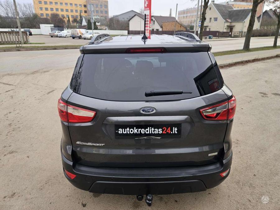 Brown Ford EcoSport 2019 in Siauliai, with an engine capacity of 1.00 L and mileage of 217 thousand km for 10450 €, photo 10 on AUTOMOTO.COM.LV