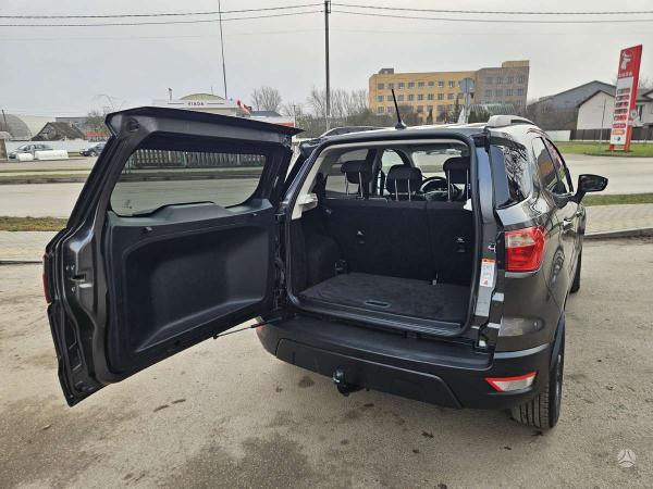 Brown Ford EcoSport 2019 in Siauliai, with an engine capacity of 1.00 L and mileage of 217 thousand km for 10450 €, photo 11 on AUTOMOTO.COM.LV