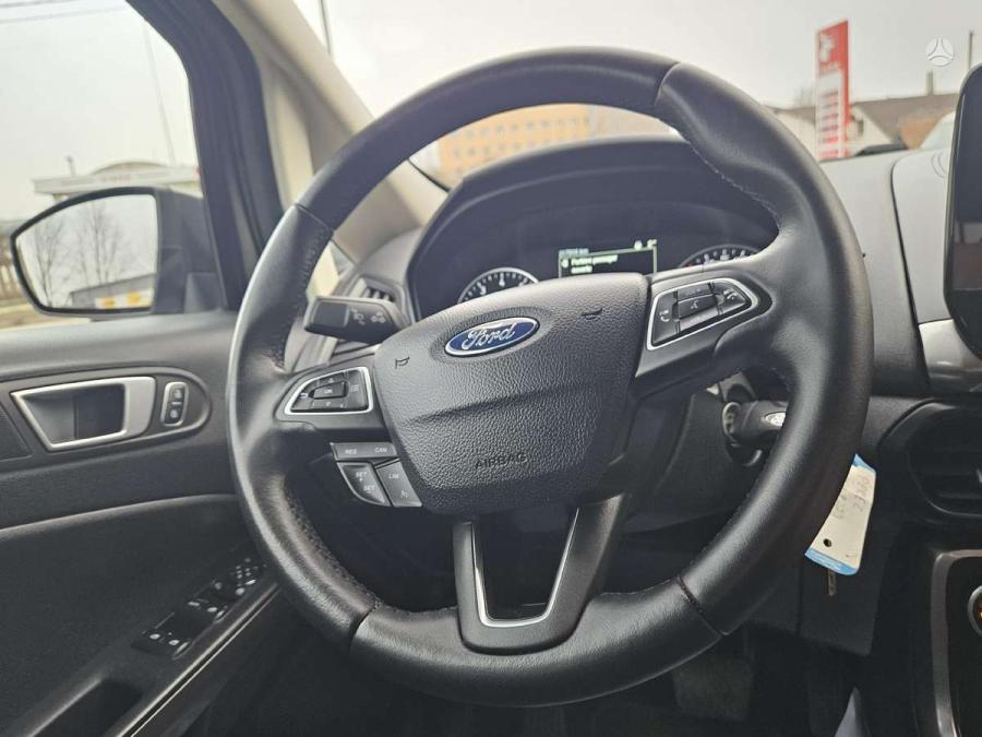 Brown Ford EcoSport 2019 in Siauliai, with an engine capacity of 1.00 L and mileage of 217 thousand km for 10450 €, photo 19 on AUTOMOTO.COM.LV
