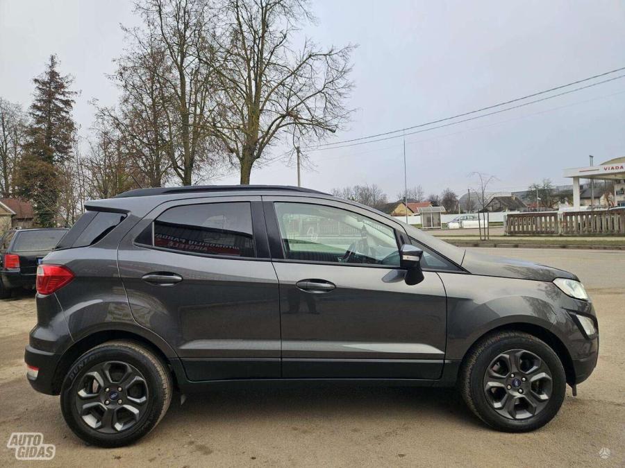 Brown Ford EcoSport 2019 in Siauliai, with an engine capacity of 1.00 L and mileage of 217 thousand km for 10450 €, photo 6 on AUTOMOTO.COM.LV