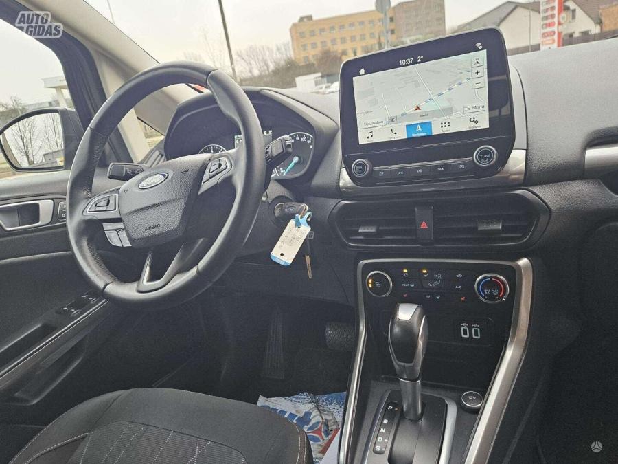 Brown Ford EcoSport 2019 in Siauliai, with an engine capacity of 1.00 L and mileage of 217 thousand km for 10450 €, photo 18 on AUTOMOTO.COM.LV