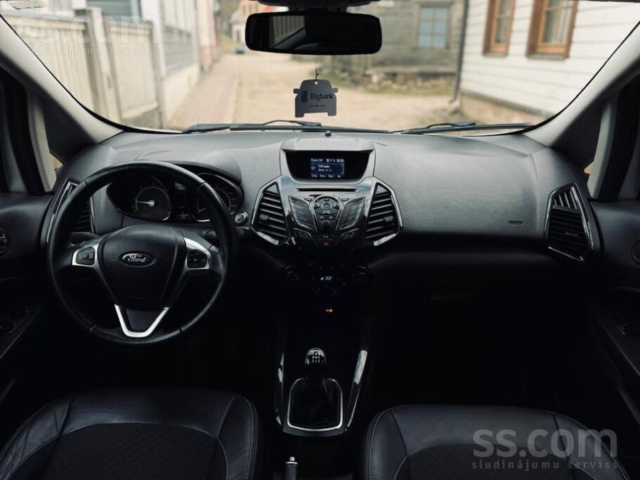 Ford EcoSport 2016 Cēsis, ar dzinēja tilpumu 1.50 L un nobraukumu 0 tūkst. km par 6700 €, foto 14 vietnē AUTOMOTO.COM.LV