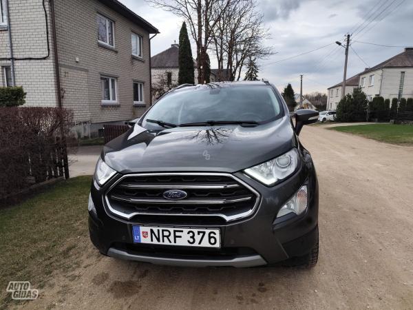 Ford EcoSport 2018 Telšiai, ar dzinēja tilpumu 1.00 L un nobraukumu 193 tūkst. km par 6350 €, foto 1 vietnē AUTOMOTO.COM.LV
