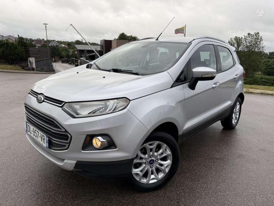 Pelēks Ford EcoSport 2014 Tauragė, ar dzinēja tilpumu 1.00 L un nobraukumu 178 tūkst. km par 4400 €, foto 1 vietnē AUTOMOTO.COM.LV