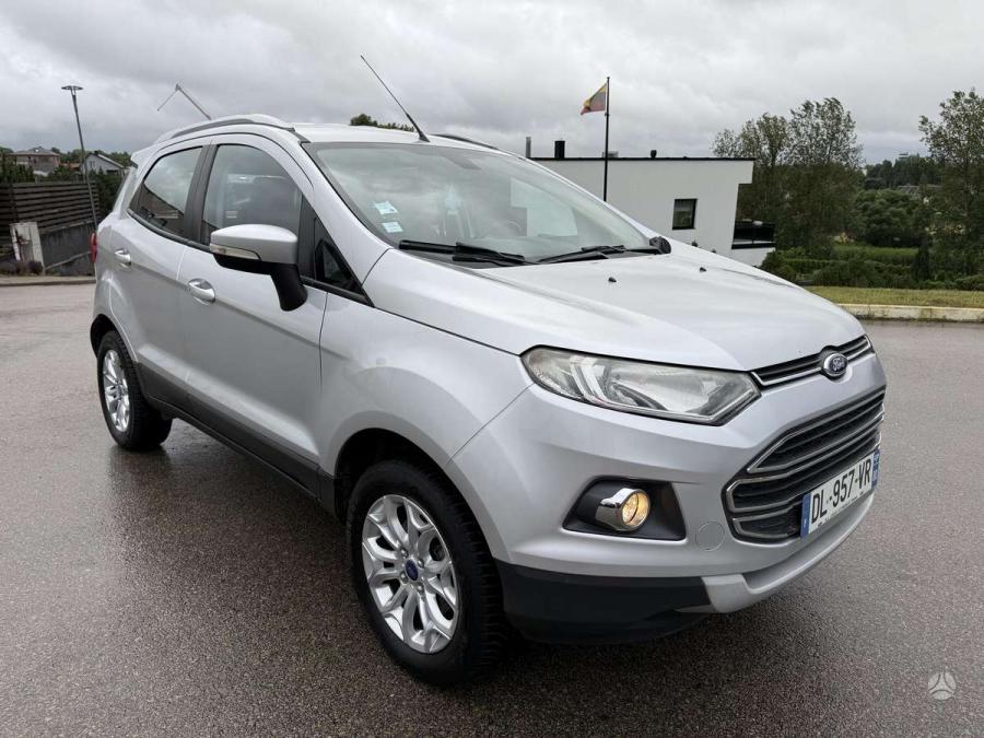 Pelēks Ford EcoSport 2014 Tauragė, ar dzinēja tilpumu 1.00 L un nobraukumu 178 tūkst. km par 4400 €, foto 12 vietnē AUTOMOTO.COM.LV