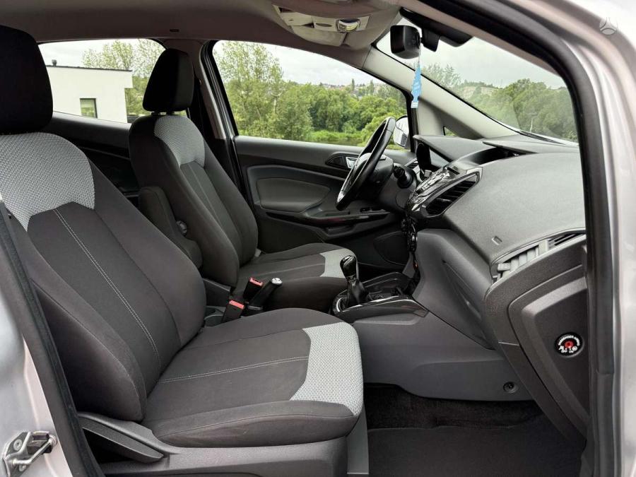 Pelēks Ford EcoSport 2014 Tauragė, ar dzinēja tilpumu 1.00 L un nobraukumu 178 tūkst. km par 4400 €, foto 20 vietnē AUTOMOTO.COM.LV