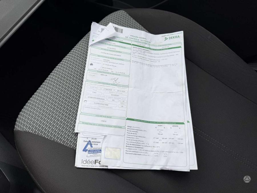 Pelēks Ford EcoSport 2014 Tauragė, ar dzinēja tilpumu 1.00 L un nobraukumu 178 tūkst. km par 4400 €, foto 27 vietnē AUTOMOTO.COM.LV