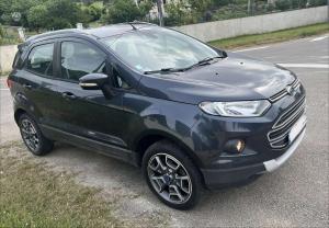 Pelēks Ford EcoSport 2014 Tauragė, ar dzinēja tilpumu 1.50 L un nobraukumu 193 tūkst. km par 4800 €, foto  vietnē AUTOMOTO.COM.LV