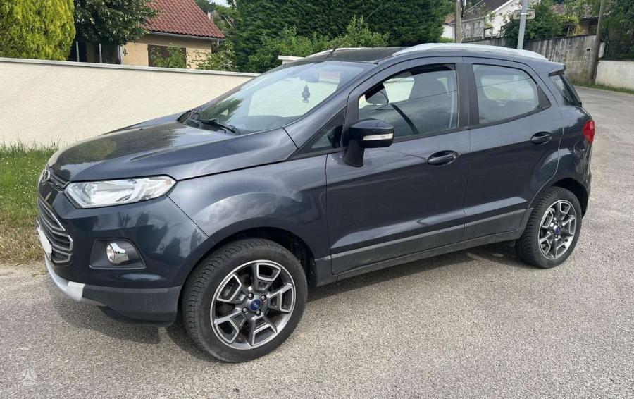 Pelēks Ford EcoSport 2014 Tauragė, ar dzinēja tilpumu 1.50 L un nobraukumu 193 tūkst. km par 4800 €, foto 7 vietnē AUTOMOTO.COM.LV