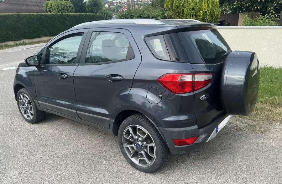 Pelēks Ford EcoSport 2014 Tauragė, ar dzinēja tilpumu 1.50 L un nobraukumu 193 tūkst. km par 4800 €, foto 10 vietnē AUTOMOTO.COM.LV