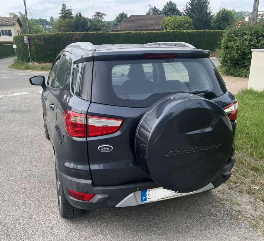 Pelēks Ford EcoSport 2014 Tauragė, ar dzinēja tilpumu 1.50 L un nobraukumu 193 tūkst. km par 4800 €, foto 11 vietnē AUTOMOTO.COM.LV