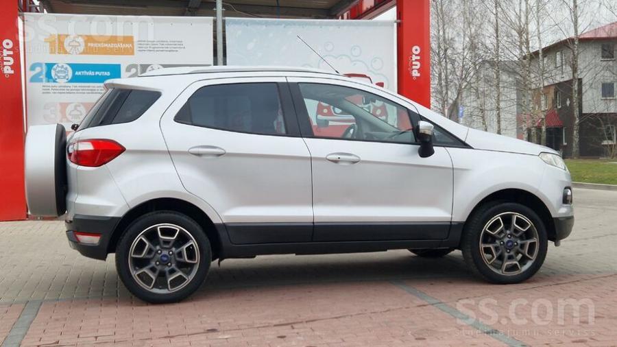 Grey Ford EcoSport 2015 in Jelgava, with an engine capacity of 1.50 L and mileage of 203 thousand km for 5900 €, photo 4 on AUTOMOTO.COM.LV